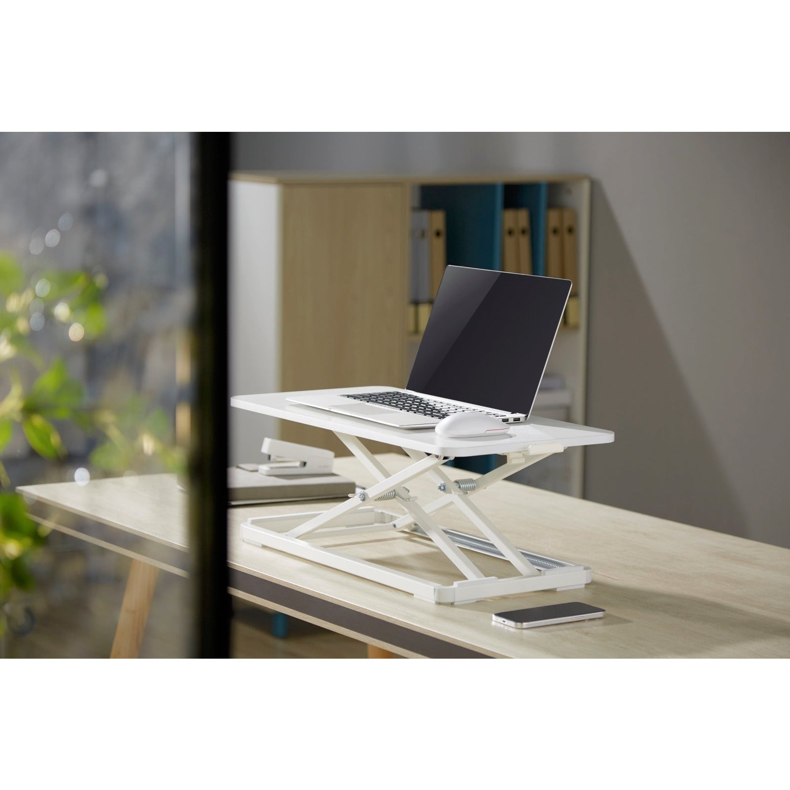 Zit-Sta Bureau Verhoger - Compact & Ergonomisch voor Laptops - IVONO